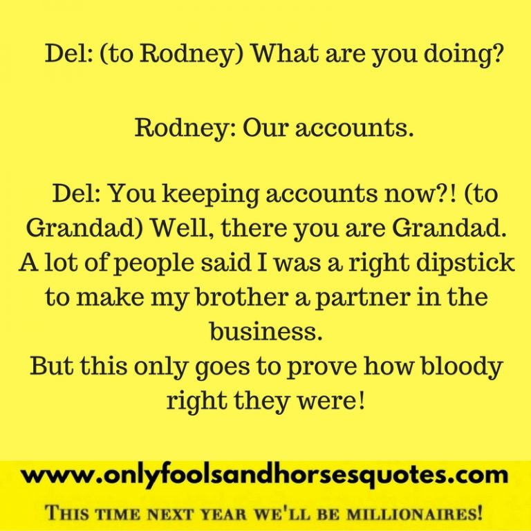 Only Fools And Horses S1 E1 Big Brother Full Script