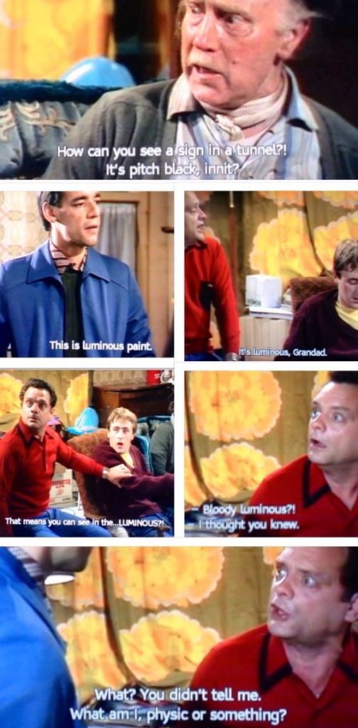 Only Fools And Horses S2 E5 The Yellow Peril Script